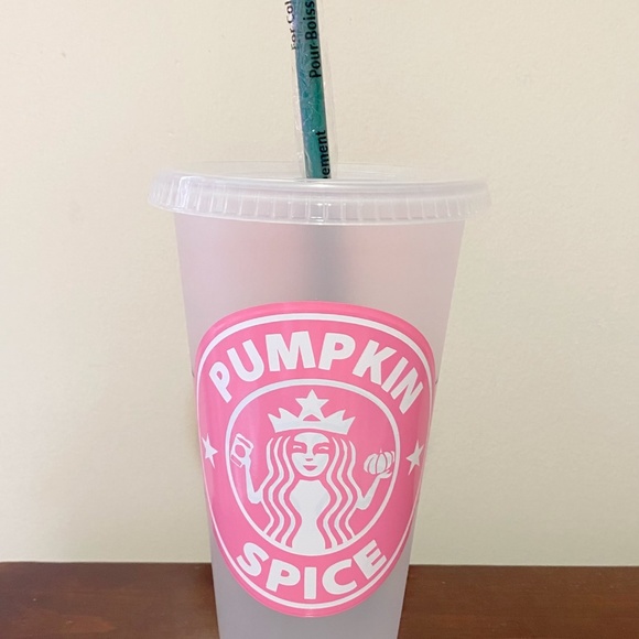 Starbucks | Kitchen | Custom Starbucks Cold Cup | Poshmark